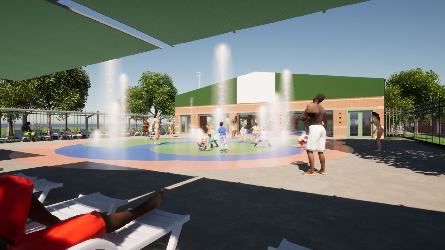 Project Update: George V. Rainey Natatorium at Morris F.X. Jeff Park ...